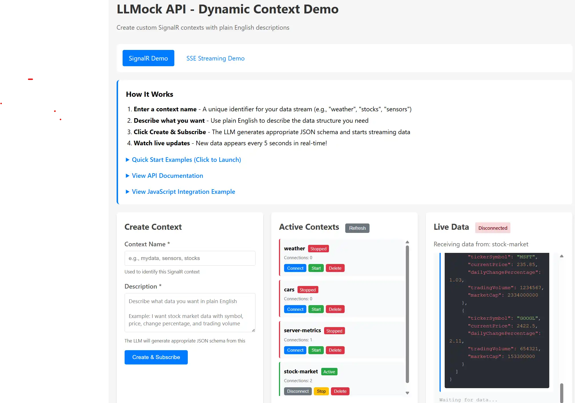 LLMApi: Real-Time Mock Data with LLMs and SignalR: A Practical Guide ...